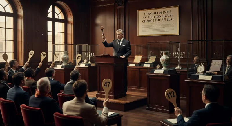 How Much Does an Auction House Charge the Seller? | AuctionsMonster